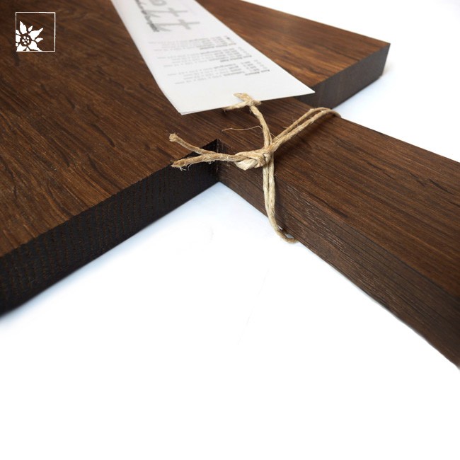 Raumgestalt Eichenholz-Küchenbrett - Dunkel - 33,5 x 21 | Alpen Shop ...